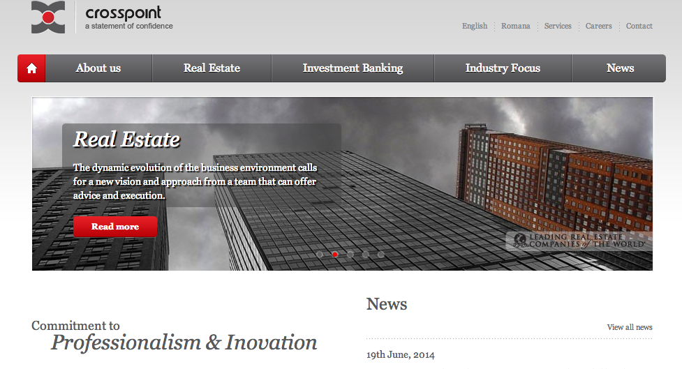 Crosspoint launches its new website